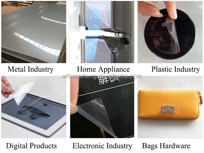 Transparent Double-Sided Ab Glue PET Chinese Release Film Clear ...