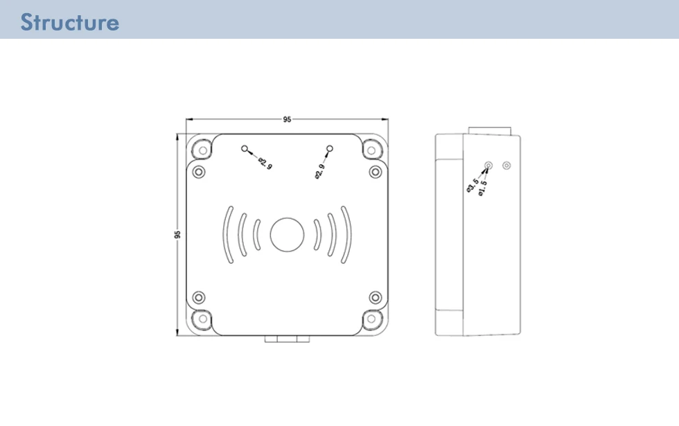 860-960mhz Uhf Rfid Iso 18000-6c Wireless Multi-tags Detection Desktop ...