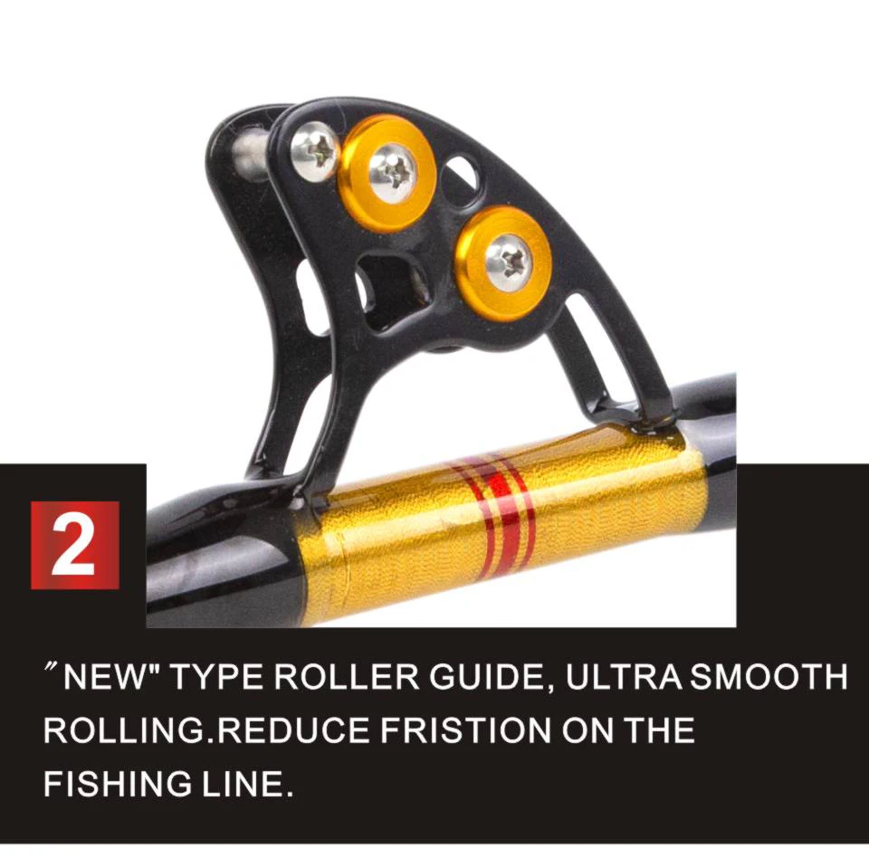Swivel Tip Guide Big Game Fishing Rod - Saltwater Trolling
