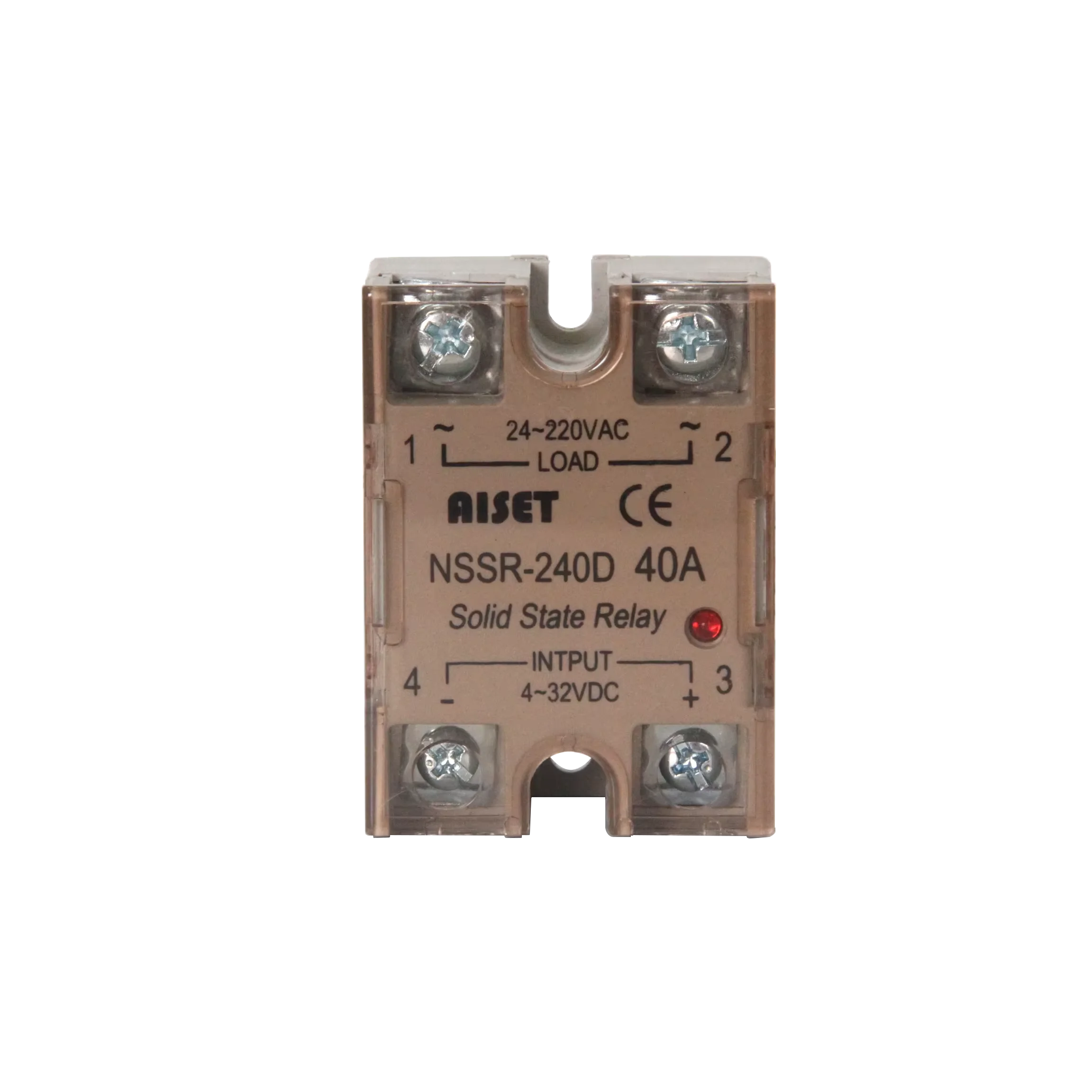 AISET 40A 24VAC Single Phase Solid State Relay CE ISO9001 Certified ...