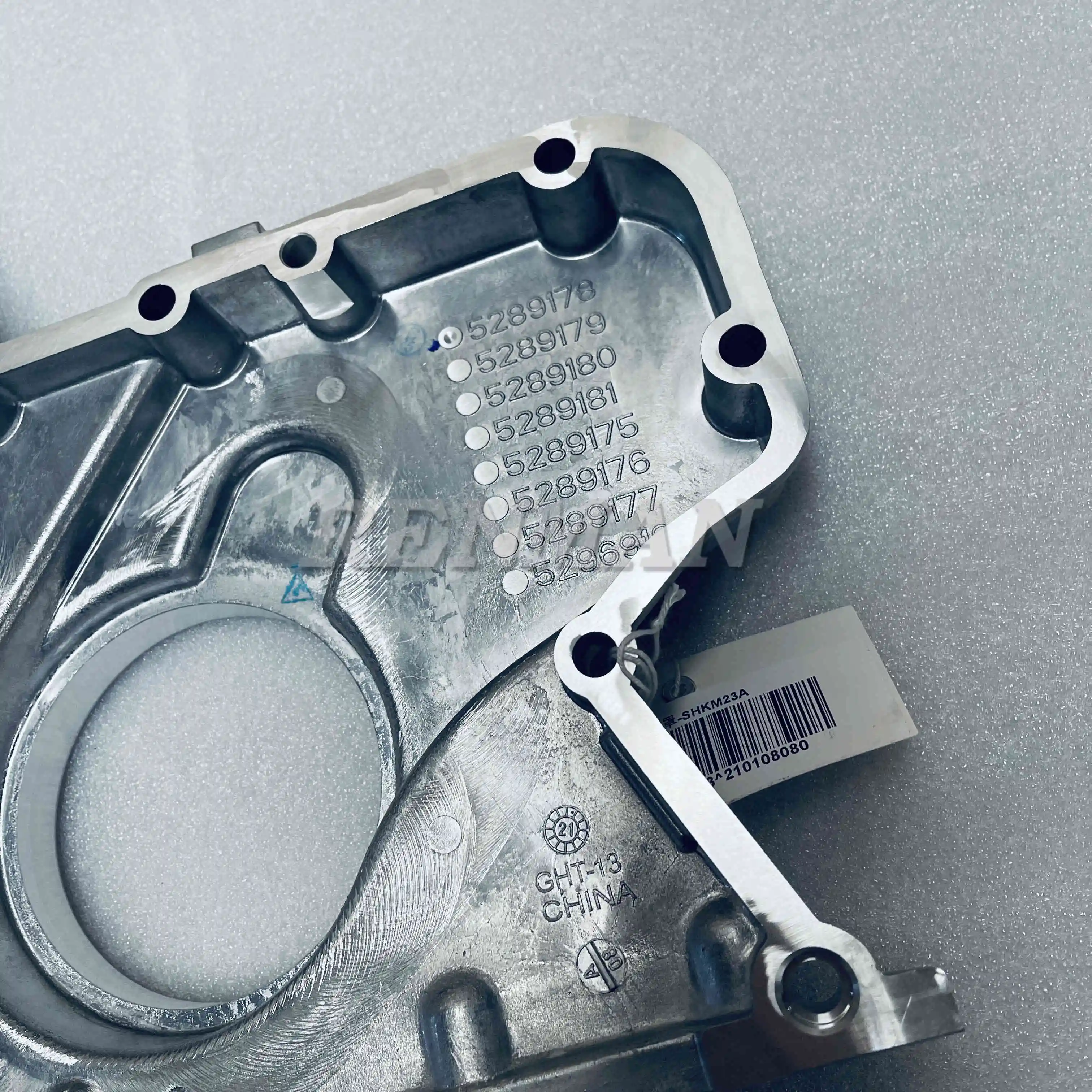 Qsb Isbe Cummins Machinery Diesel Engine Parts Front Gear Cover 5289178 ...