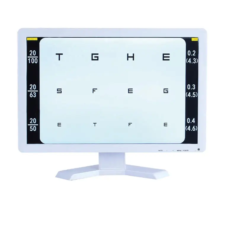 Rightway Snellen Led Visual Acuity Chart 19" Led Display With Remote ...