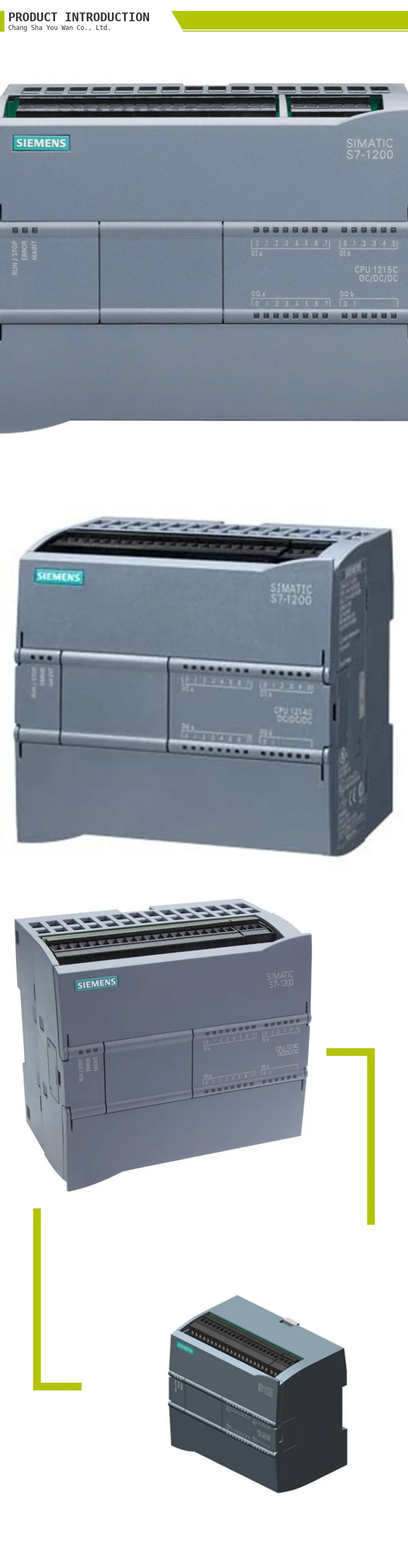 6es7214-1ag40-0xb0 Siemens S7-1200 Plc Cpu 1214c Module 6es7214-1ag40 ...