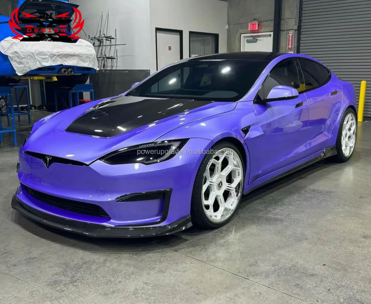 Wholesale Dry Carbon Fiber Bodykit for Tesla Model S