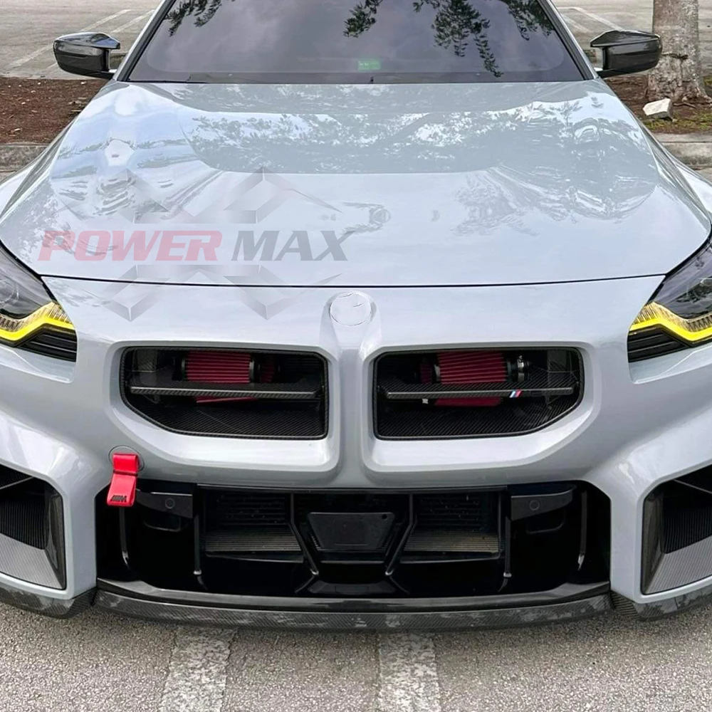 G87 M2 Dry Carbon Fiber Grill for BMW M2 G87 Grill Front Bumper Grill ...