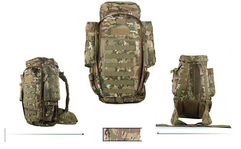 Large Oxford Material Backpack Waterproof And Multi-combination Molle ...