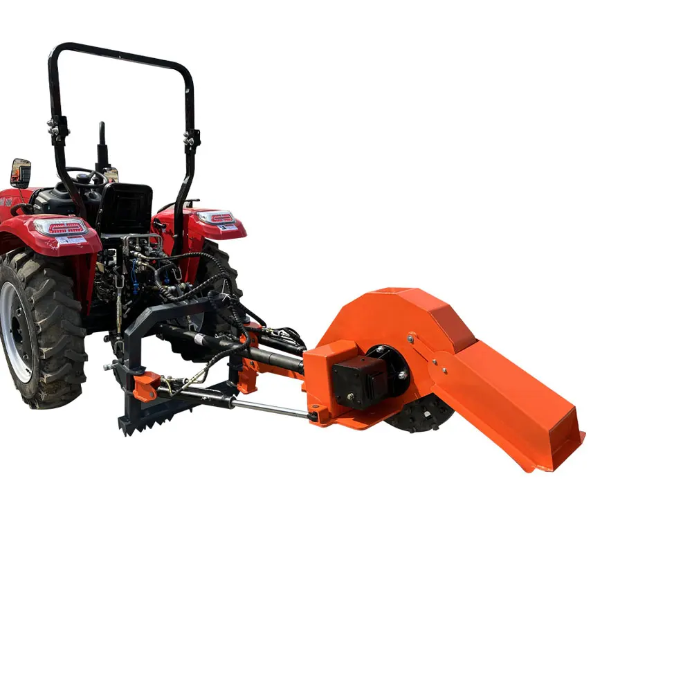 Hydraulic Tractor Attachment - PTO Stump Grinder Swing