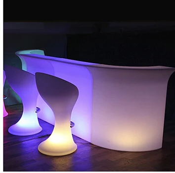 Outdoor LED Bar Counter - Durable, Portable, and Bright