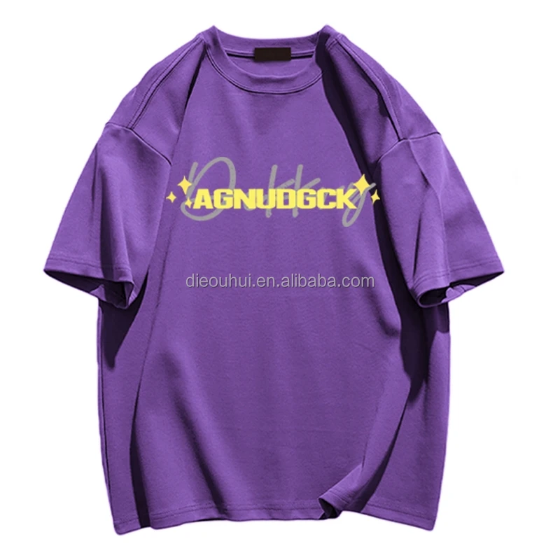 Custom Cotton Oversize Blank Plain White Lose Fitting Crop Top T Shirts ...