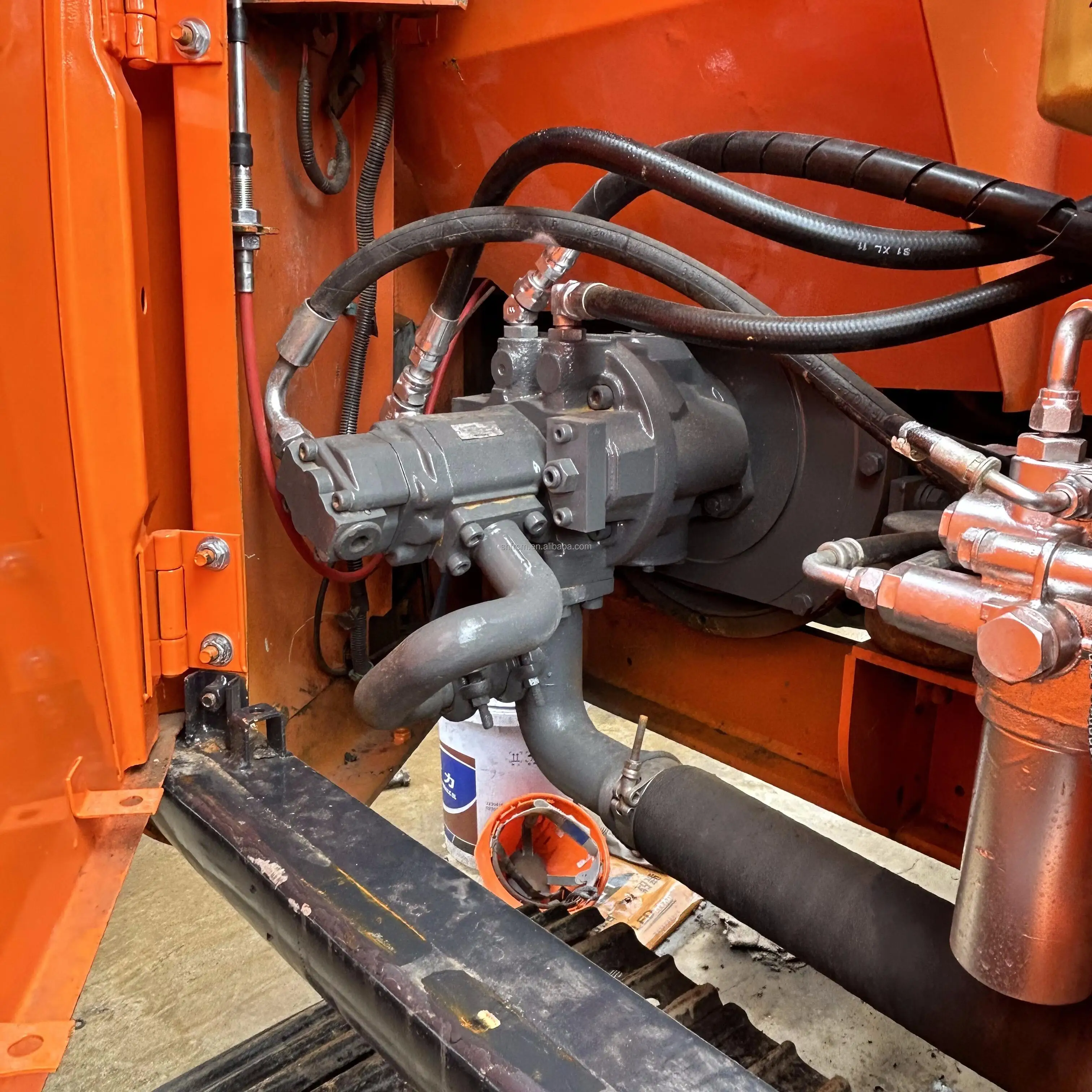 Japan Hitachi Zx60 6ton Excavator Hydraulic Excavator Crawler Second ...