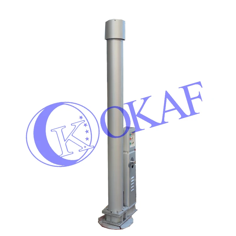 3 to 10m Electric Mast Telecommunication Tower - Stable & Efficient