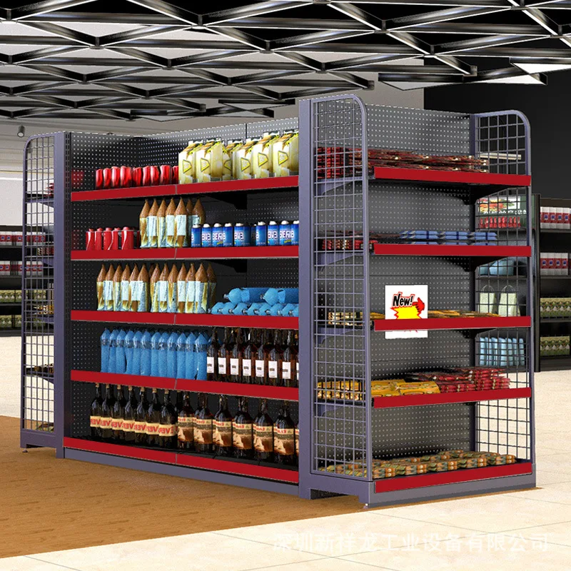 Retail Grocery Store Rack Gondola Shelving For Shop Stands ...