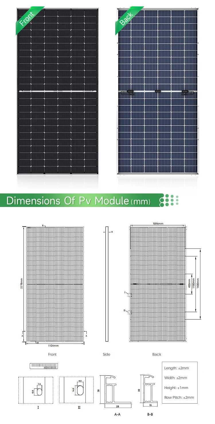Jinko Solar 560w 565w 570w 575w 580w Bifacial Module Solar Panels With ...