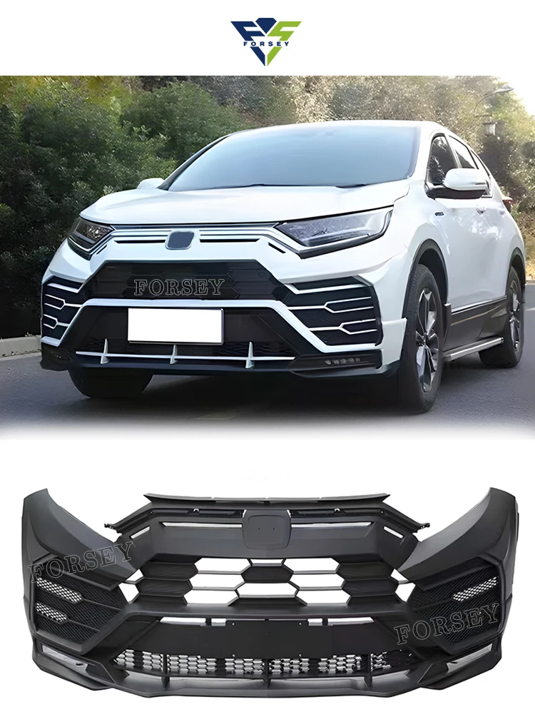 Car Front Facelift Bumper Grille Bodykit for CRV 2017-2022
