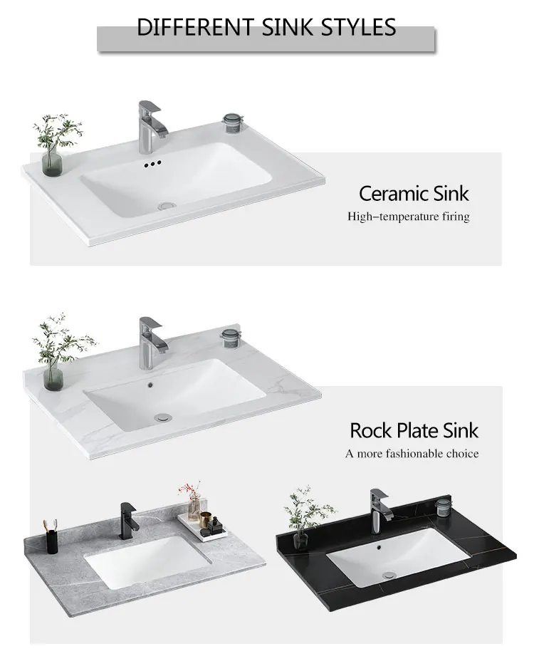 Modern Double Floating Marble Sink - Hotel Bathroom Design