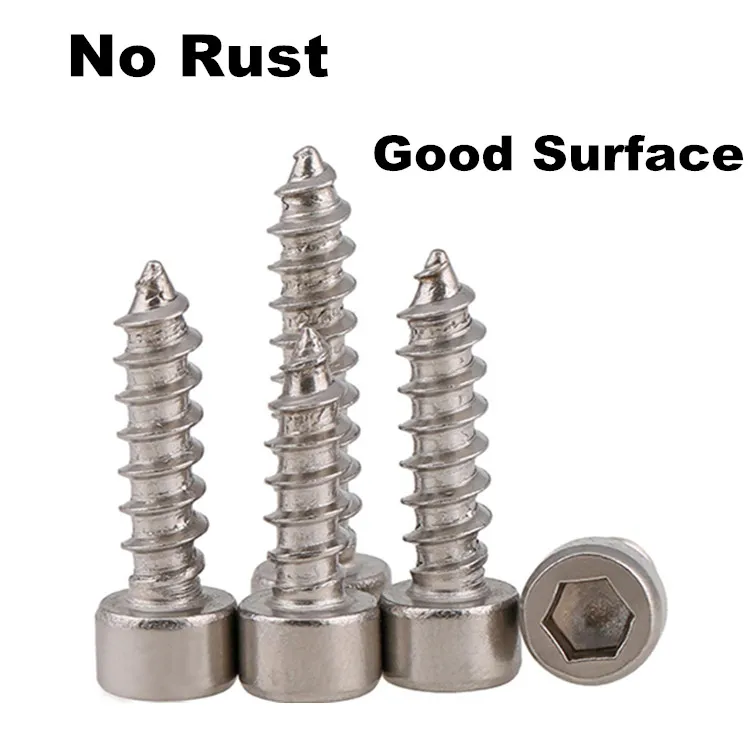 Hexagon Hex Socket Head Self Tapping Screw - Buy Self Tapping Screw ...