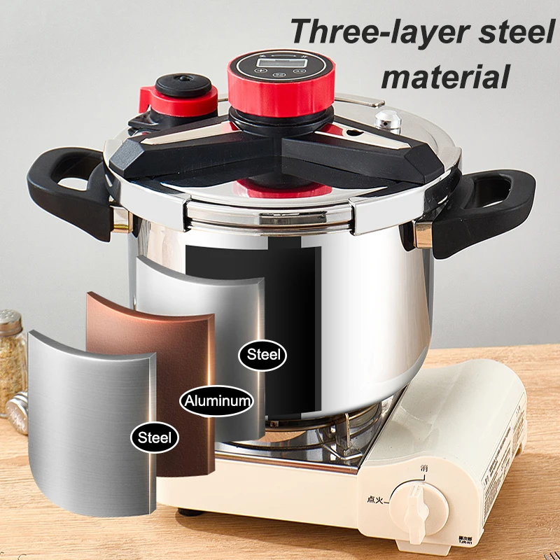 Commercial Pressure Cooker Multi-functional Cookware Cooking Pot Gas ...