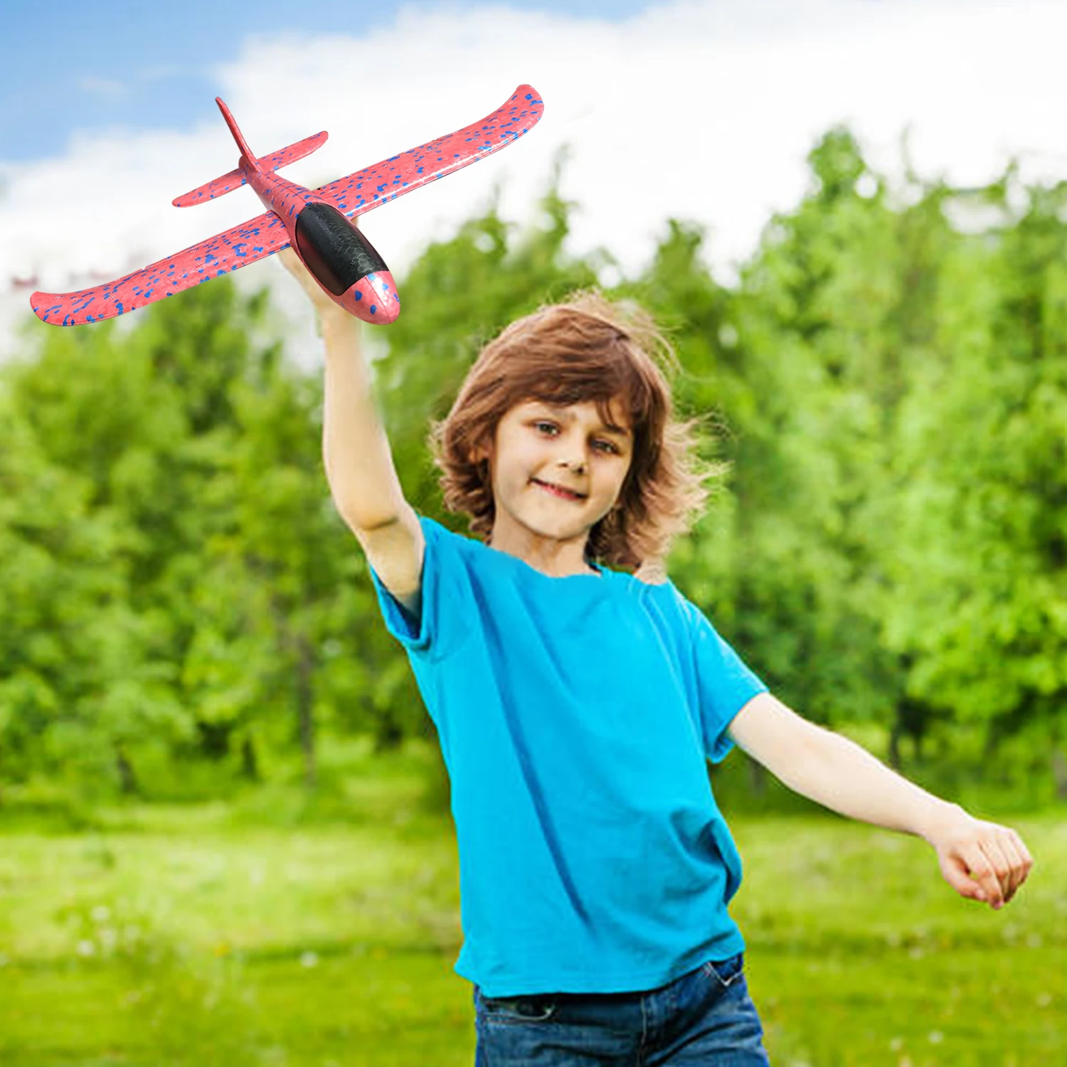 Epp Foam 3d Gliders Hand Throw Flying Airplane for Kids Gift Toy Foam ...