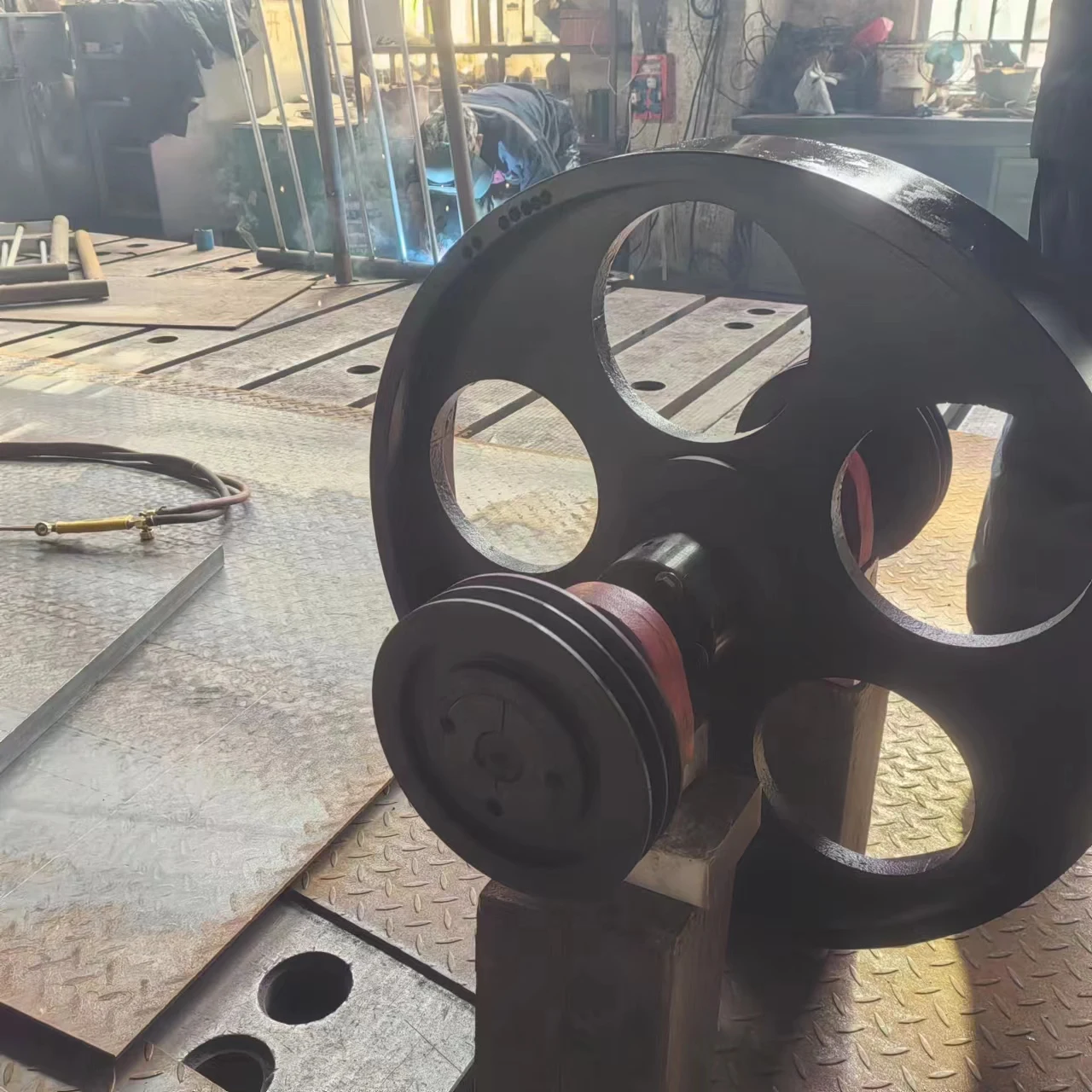 Belt Pulley Customized Free Energy Generator - 50kg Frame