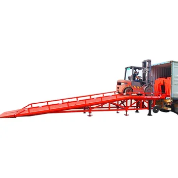 Portable Hydraulic Loading Platform Dock Yard Truck Ramp Lift Tables ...