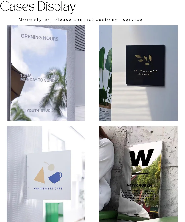 Bs+ Custom Coffee Shop Sign Board Outdoor Shop Name Boards Metal Wall ...