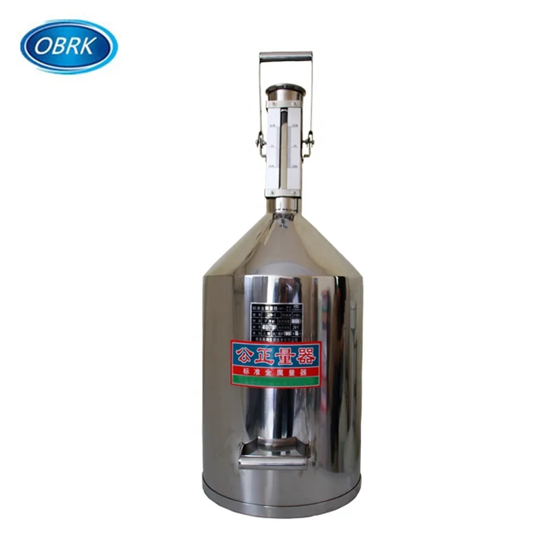 10L/20L Stainless Steel Metal Gauges Calibrate Fuel Instrument Meters ...