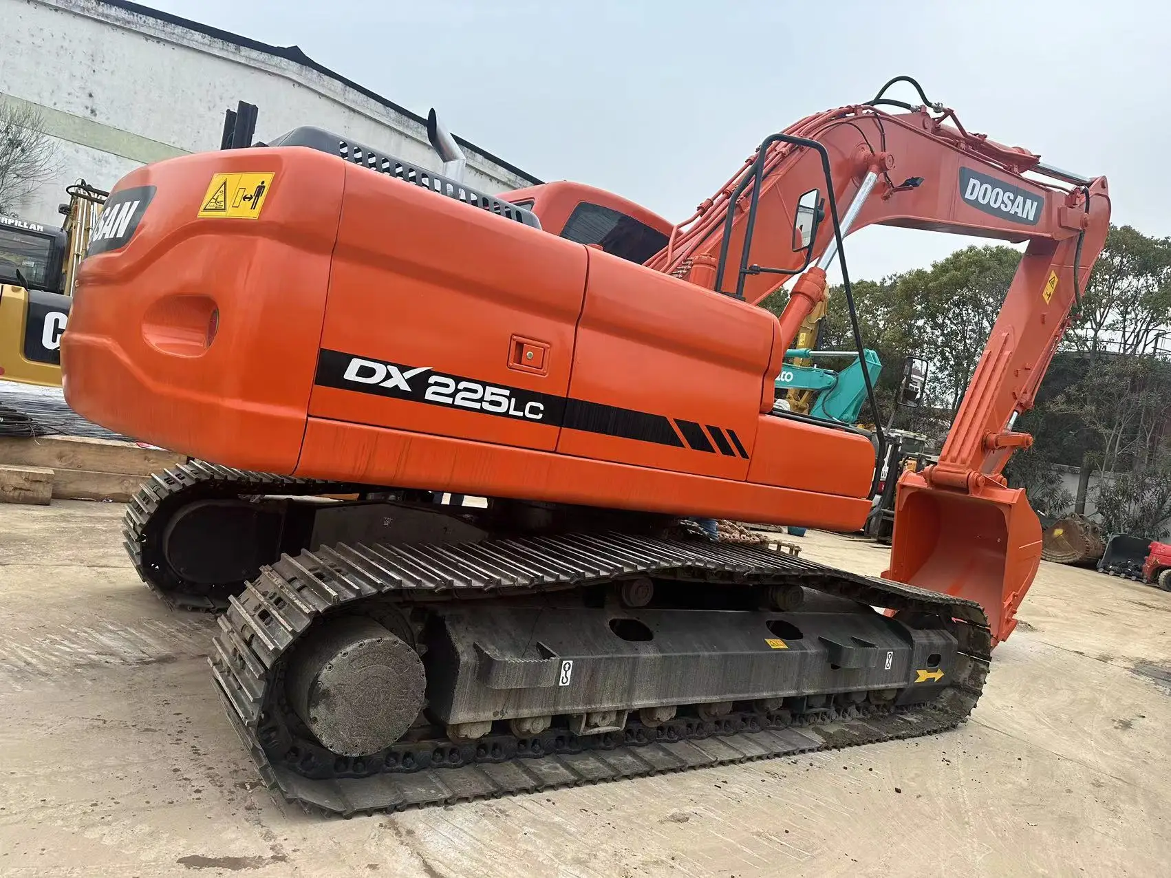 Original Doosan Dx225lc 25 Ton Crawler Excavator Used Dx225lca ...