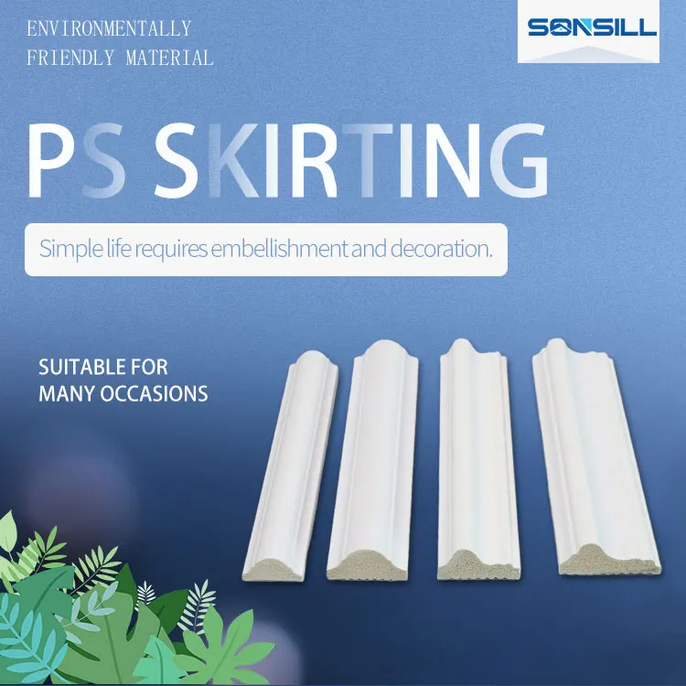 Ps Skirting Baseboard Skirting Polystyrene Skirting Board Waterproof ...