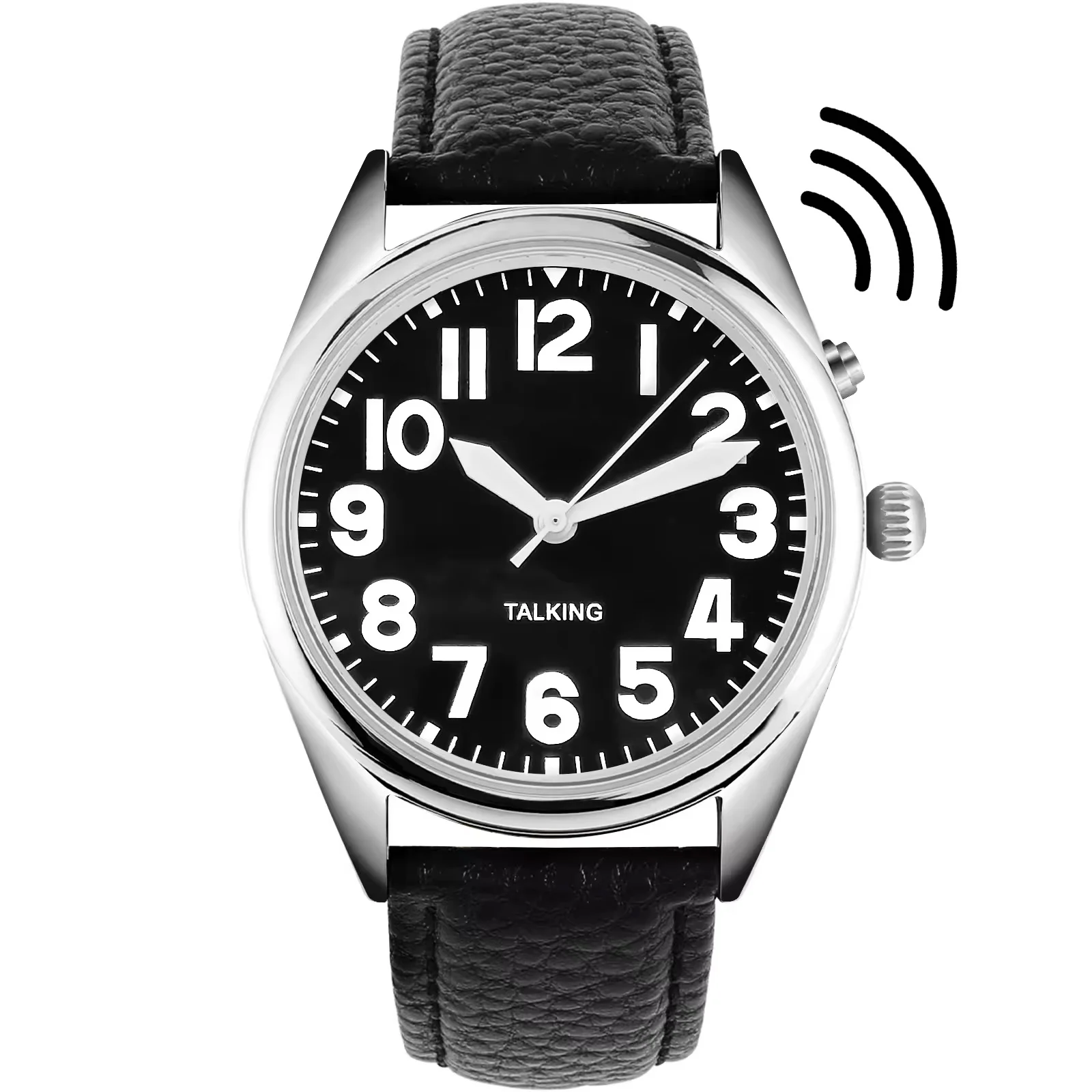Alibaba.com: Big Face Digital Talking Watch with Multilingual Support ...