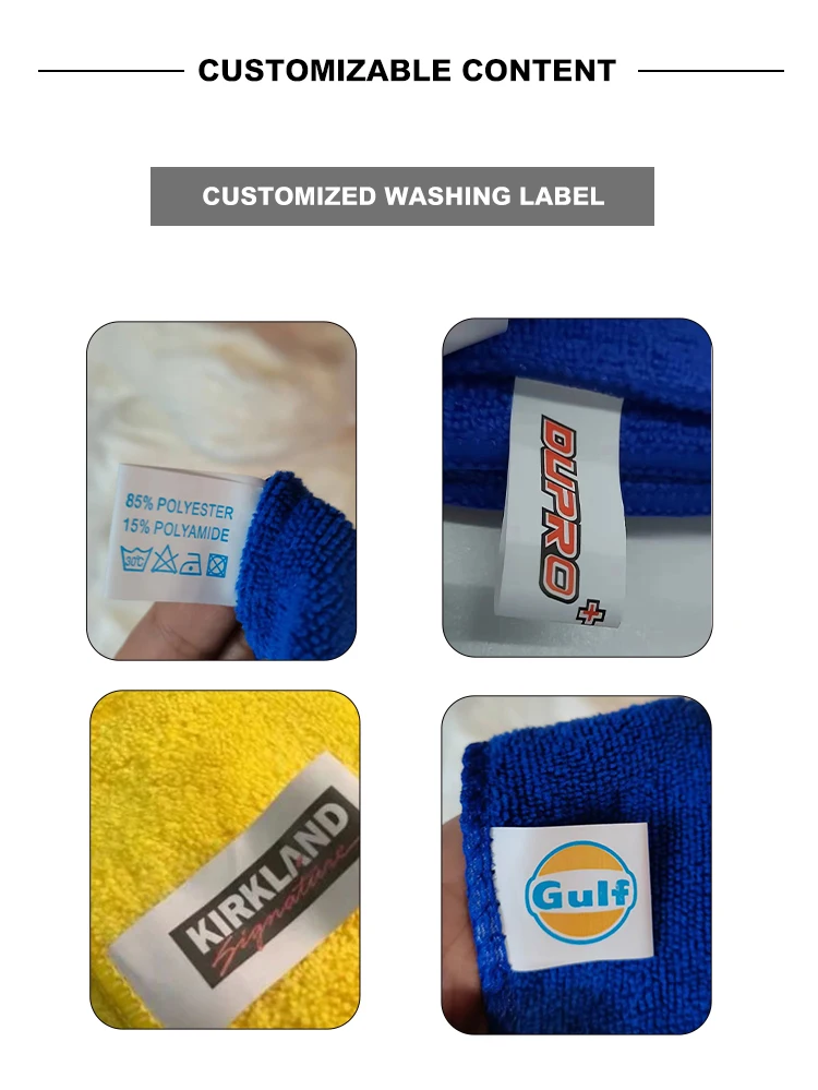 36 Pcs Pack Microfiber Car Wash Towel Kitchen Cleaning Cloth Household ...