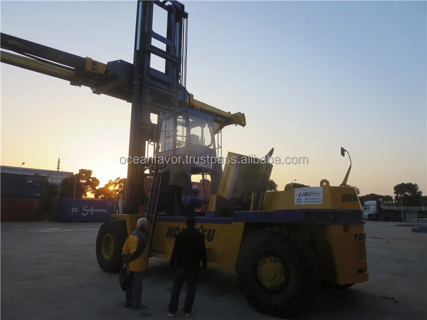日本原装小松FD400 40吨重型叉车、小松港和上海港集装箱起重车FD400| Alibaba.com