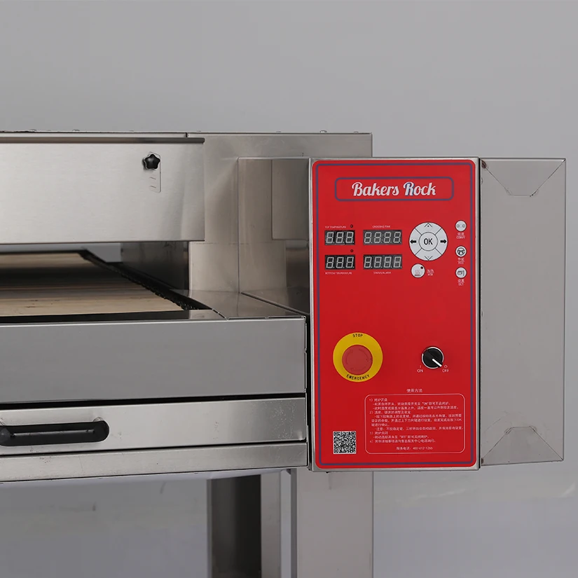 18 Inch Commercial Electric Stone Conveyor Oven for Restaurants - High ...