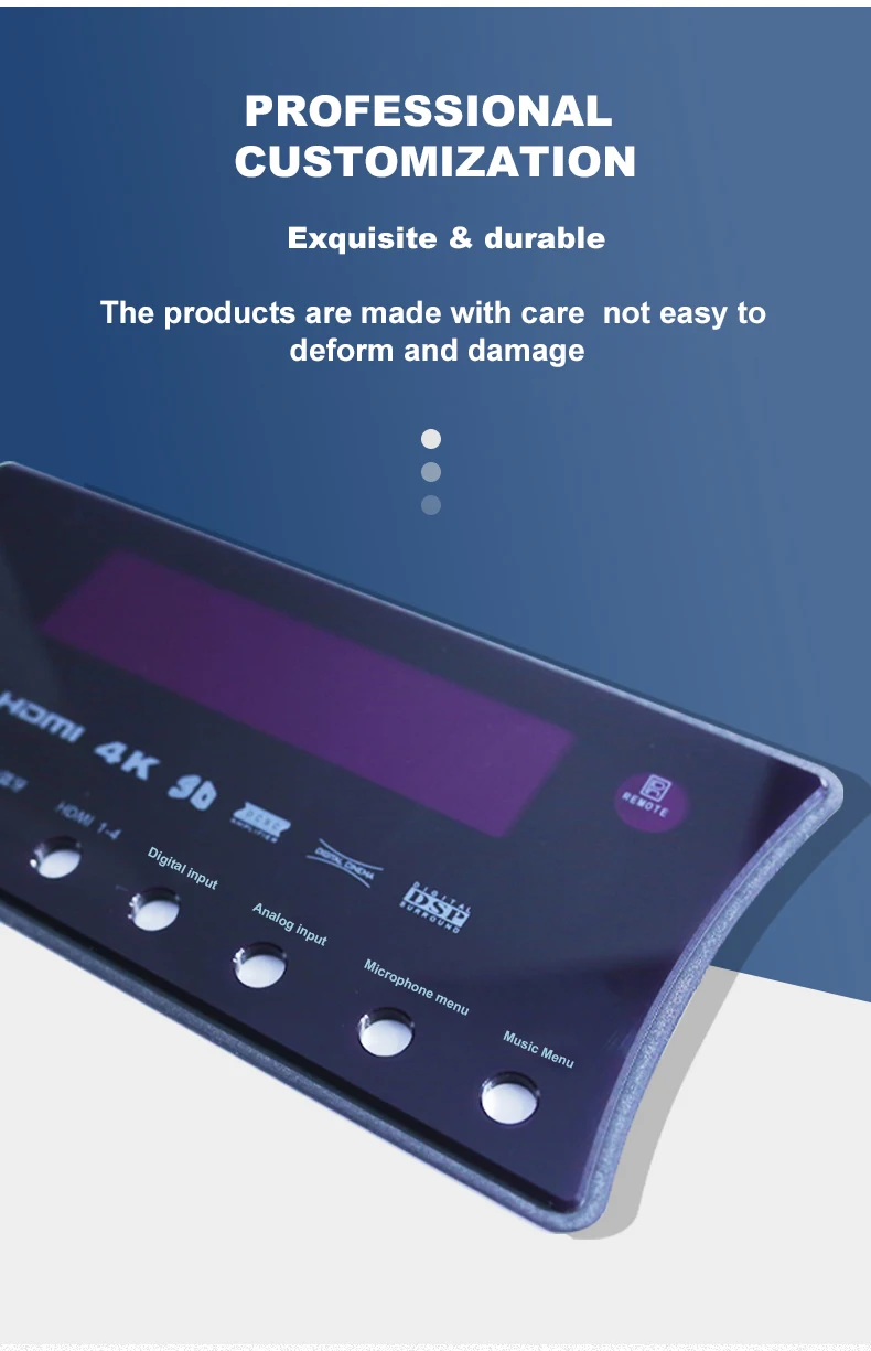 Custom Printing Membrane Panel Graphic Overlay Polycarbonate Front ...