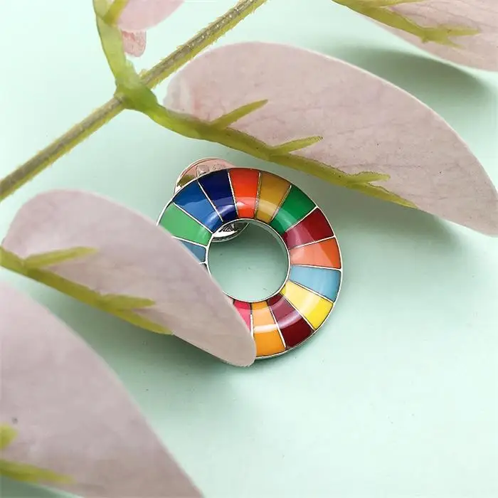 United Nations Sustainable Development Goals Brooch Pin