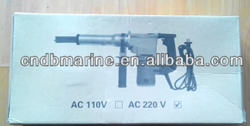 Impa 591201 110v/220v Electric Needle Scaler 300w Electric Jet Chisels ...