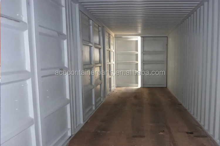 40ft Side Door Opening Container - 4 Side Doors for Easy Access