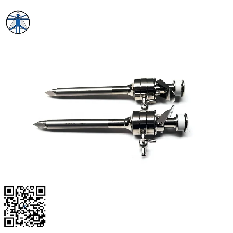 Medical Reusable Trocar Laparoscopic Trocars 5.5/10.5mm With ...