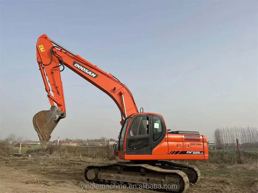 Original Used Doosan Dx225lca Excavator Dx225 Hydraulic Crawler ...