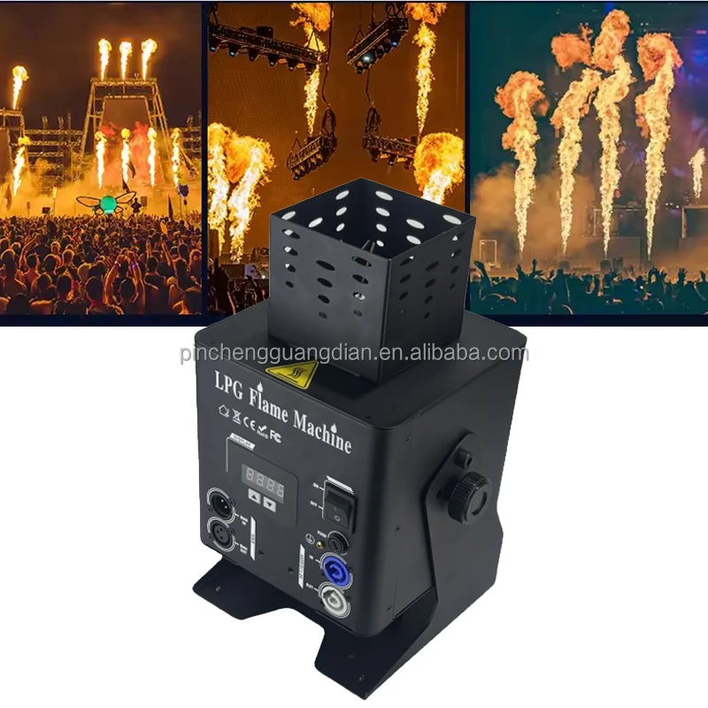 200W DMX LPG Flame Machine for DJ Shows & Events - OEM | Wholesale