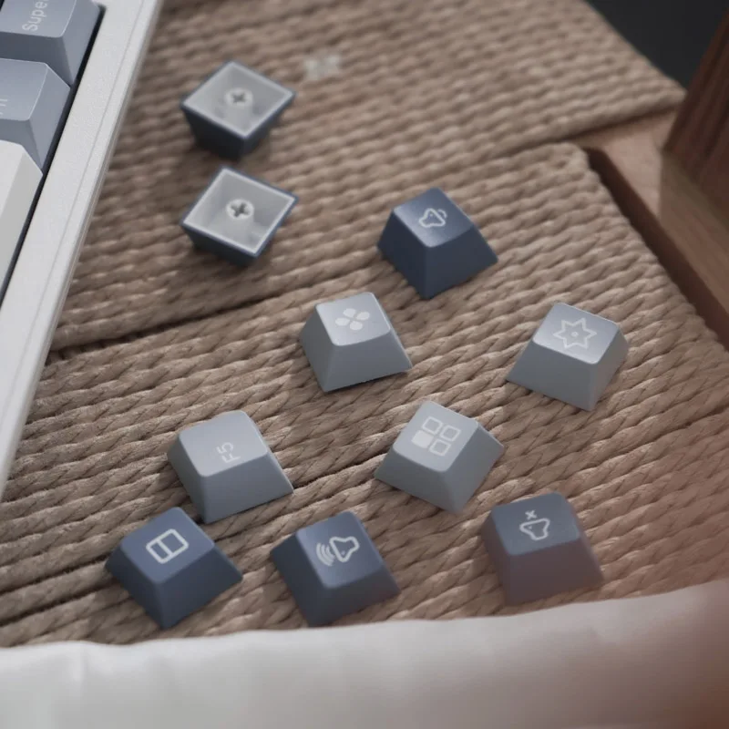 172 Keys Gmk Fishing Keycaps Pbt Double Shot Cherry Profile Key Caps ...