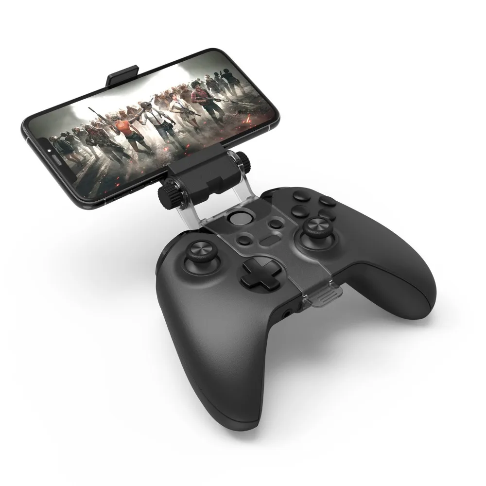 For Xbox One Accessories Controller Adjustable Phone Mount Clip Holder ...
