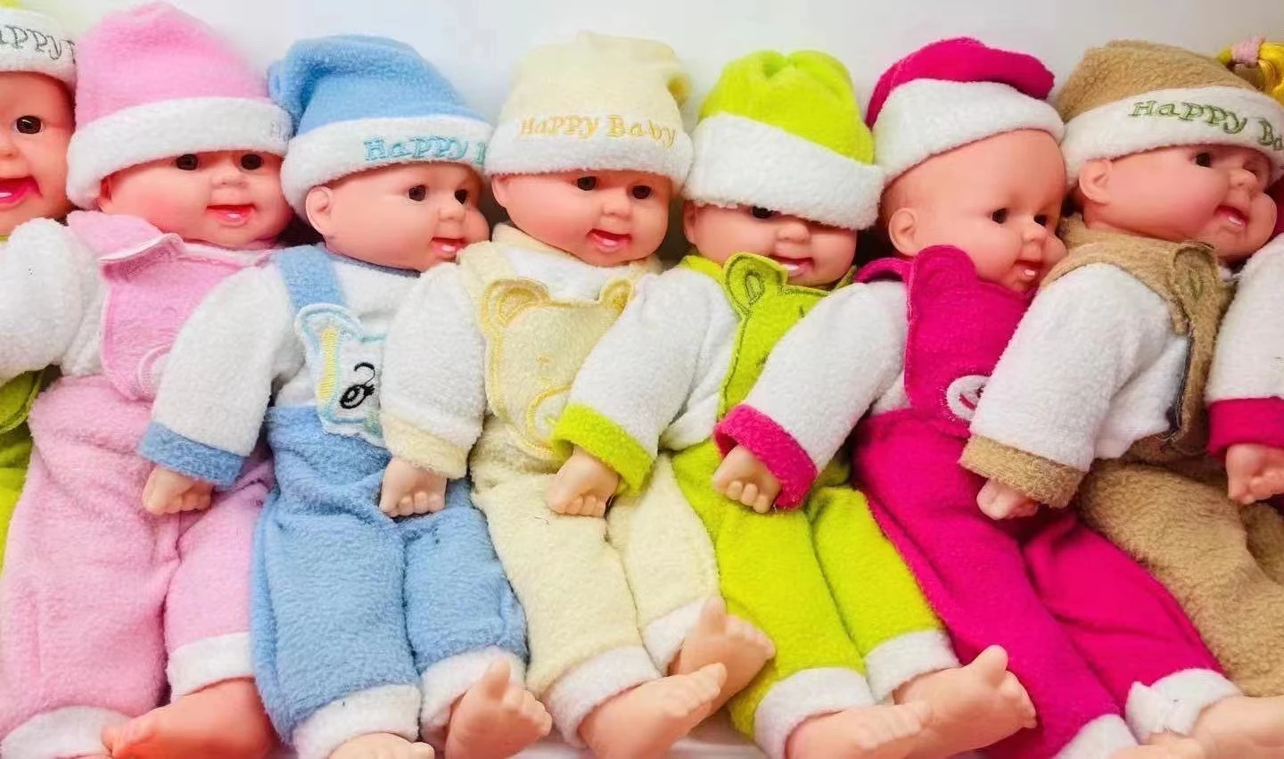 Fashion Soft Laughing Music 50cm Smile Dolls Custom Oem Vinyl Doll ...