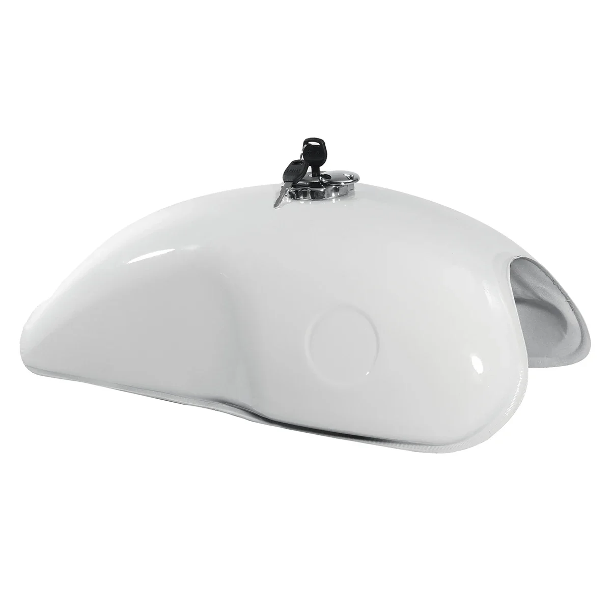 10L 2.6 Gal Cafe Racer Gas Tank Universal Fuel Tank with Thick Iron Cap ...