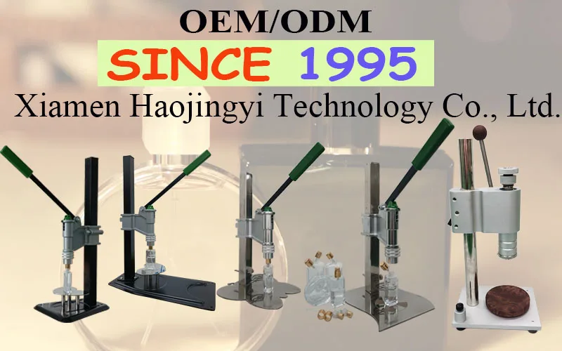 Efficient Perfume Bottle Capping - HJY Desktop Vials Sealer
