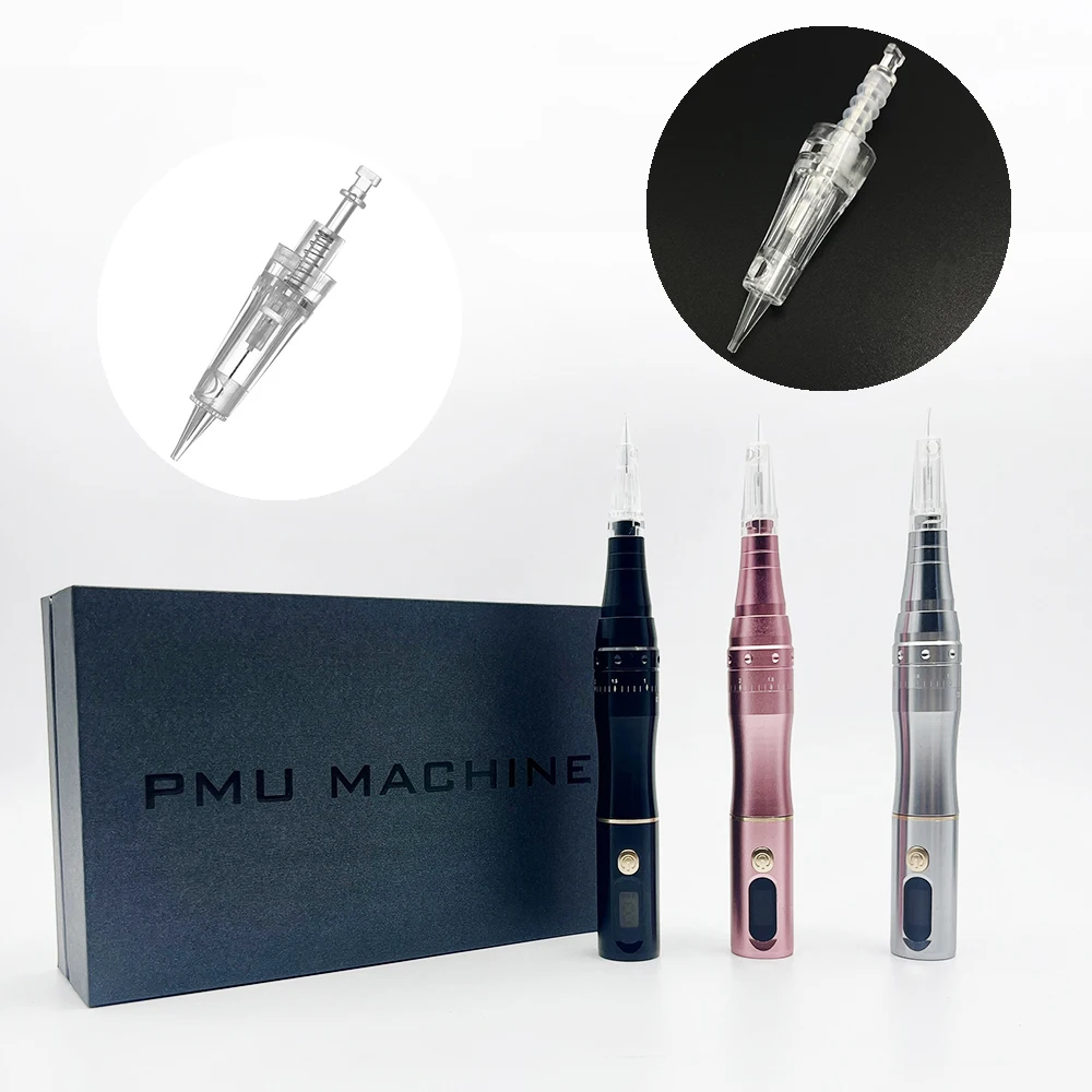 2023 New Upgrade Tattoo Gun Wireless Permanent Makeup Pen With Battery ...