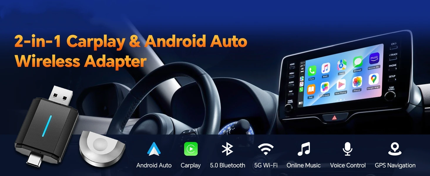 Premium Factory Wireless Carplay Android Auto Solution Customizable ...