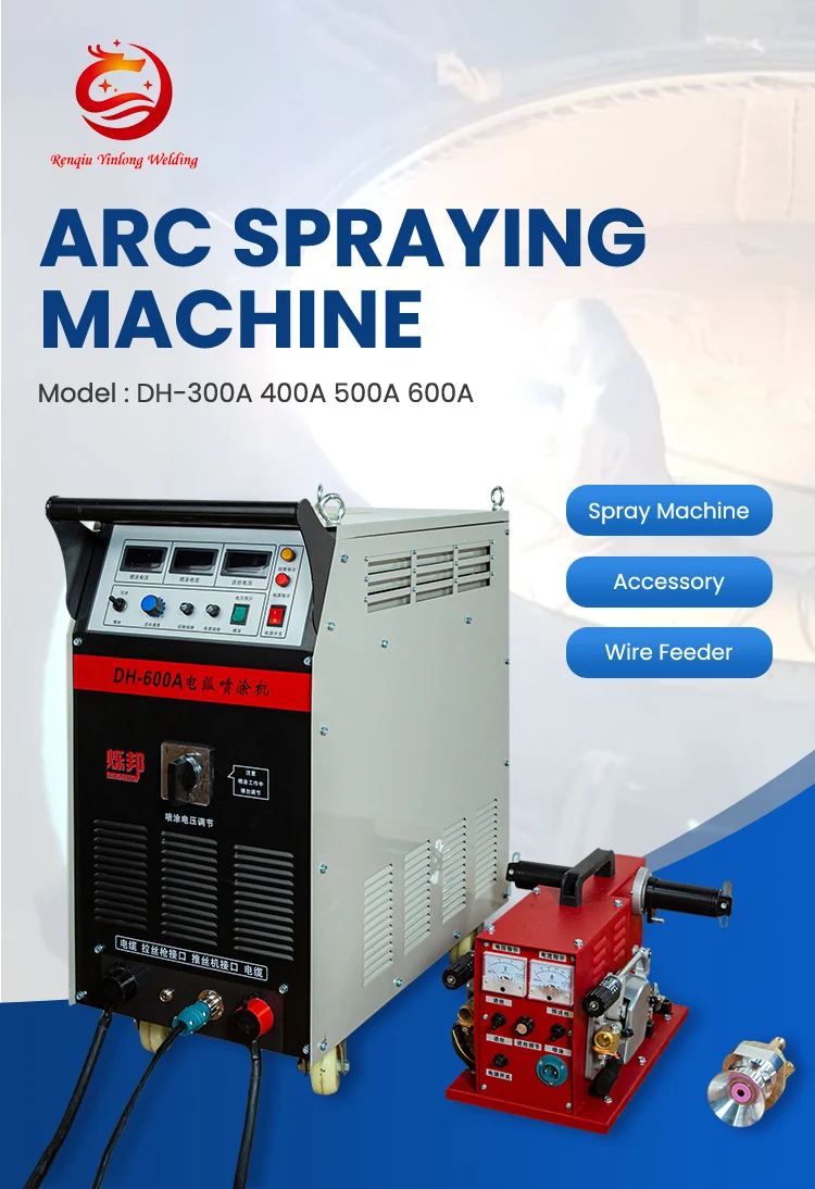 Easy Operation Thermal Zinc Metallization Arc Spray Machine Complete ...