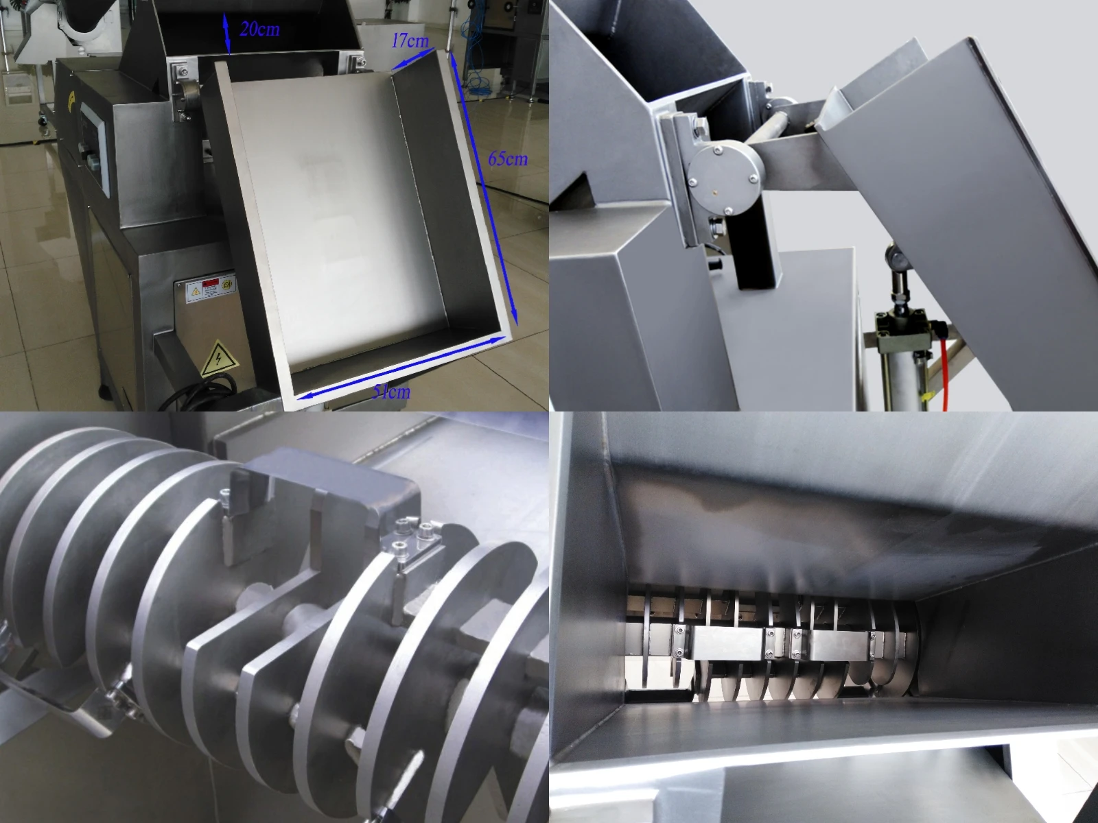 Industrial Frozen Meat Flaker Frozen Meat Block Cutter Flaker Machine ...