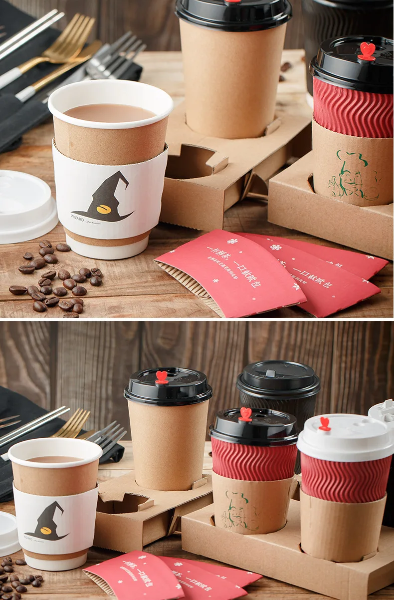 Wholesale Printing 8oz 12oz 16oz Single Wall Disposable Paper Cups ...