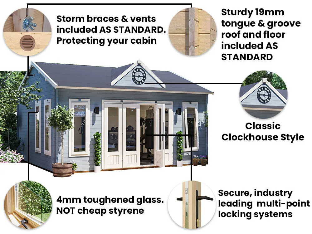 Luxury Modern 8*10ft Shed Waterproof Portable EUROPEAN Outdoor Tool ...